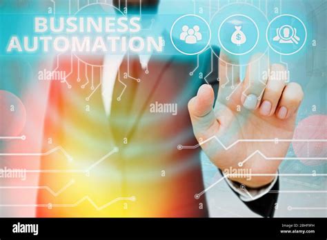 Writing Note Showing Business Automation Business Concept For For Digital Transformation