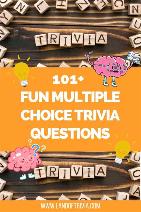 101 multiple choice trivia questions – Artofit