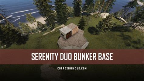 Serenity Duo Bunker Base Design 2020 Duo Base Designs