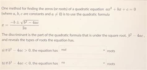 Solved One Method For Finding The Zeros Or Roots Of A Chegg