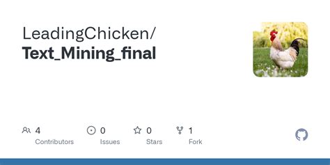 Github Leadingchickentextminingfinal