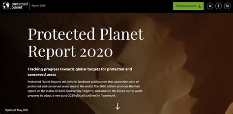 Protected Planet Report 2020 Unep Un Environment Programme