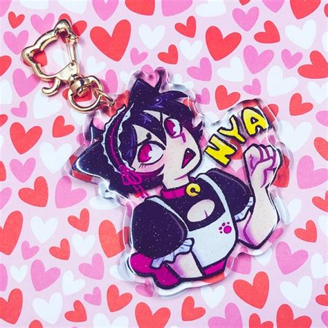 Man In Uniform Catbabe Maid Enamel Pin Etsy