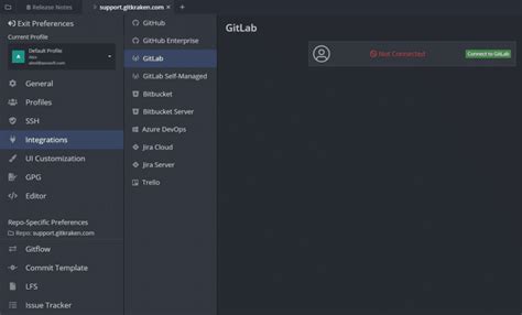 GitLab Integrations How To Use GitLab With GitKraken Git GUI