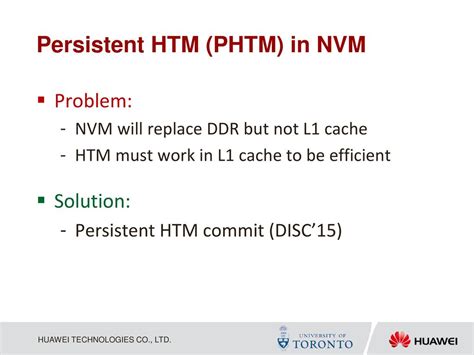 phytm persistent hybrid transactional memory ppt download