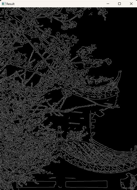 python图像边缘提取效果增强方法 高斯模糊