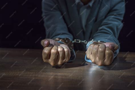 Premium Photo Businessman Arrested For Fraud To The State