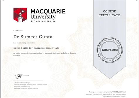 Prof Dr Sumeet Gupta On Linkedin Completed Certificate Course On