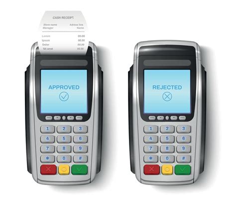 Pos Terminal Realistic Set 19046806 Vector Art At Vecteezy