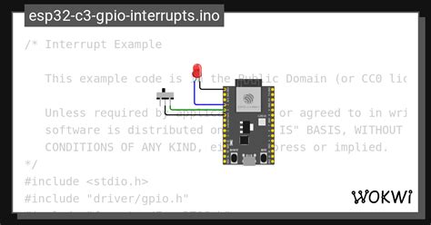 Esp32 C3 Gpio O Copy Wokwi Esp32 Stm32 Arduino Simulator
