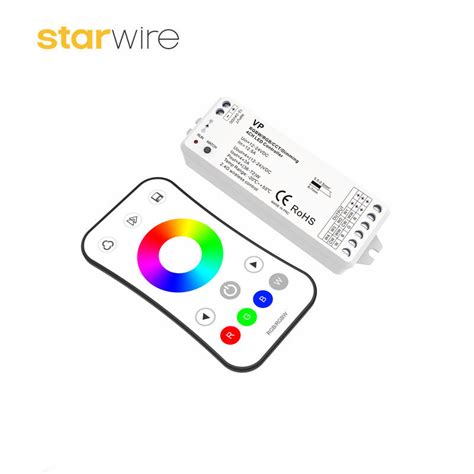 3a4ch 12a Dc1224v Rf Remote Wireless Led Strip Rgbw Remote Controller