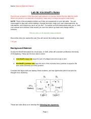 MRLab Kirchhoff S Rules Docx Name Marcos Martinez Ramos Lab Kirchhoff S Rules Record