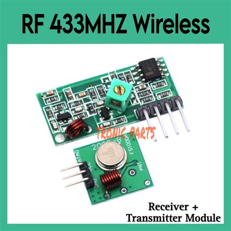 Jual 433mhz Rf Wireless Module 433 Mhz Transmitter Dan Receiver Modul