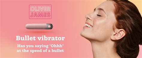 Bullet Vibrator By Oliver James Rechargeable And Waterproof Vibrator