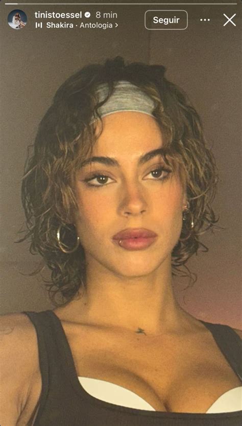 Tini Stoessel Sorprendió Con Un Bob Shaggy El Corte De Pelo Que Será