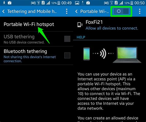 How To Create A WIFI Hotspot On Android Ubergizmo