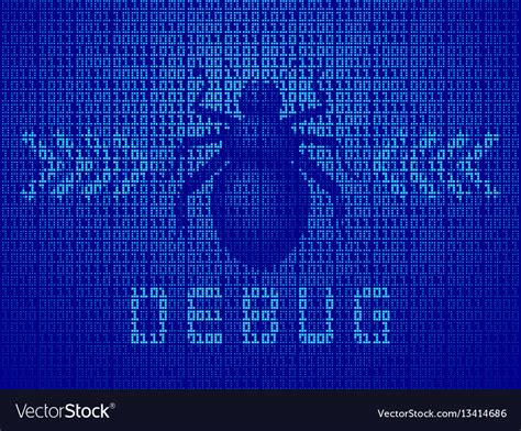 Software Bug On Computer Monitor Royalty Free Vector Image
