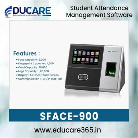 ESSL Sface 900 Finger And RFID Based Time Attendance Access Control System With High LUX Camera