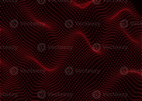 Abstract Red Background Of Points Big Data Stream Digital Particle Wave Background 17661283