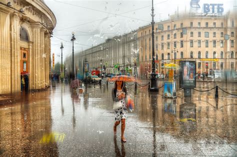 июльский дождь Городской пейзаж Дождь Пейзажи