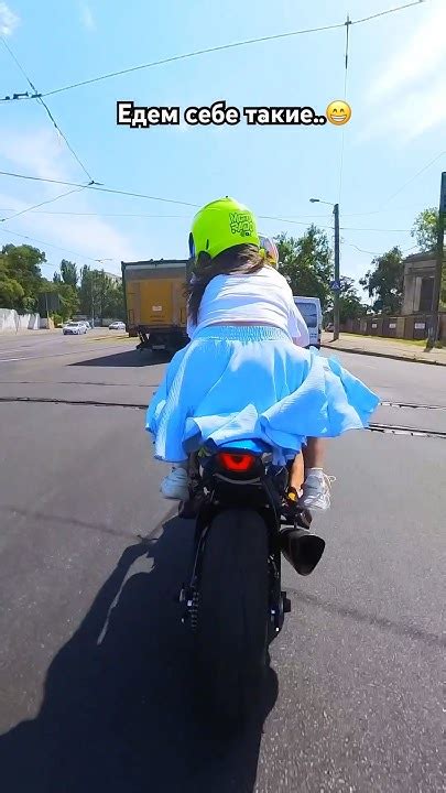 Реакция водителей на ПЛОТНЕНЬКУЮ девушку на мотоцикле🏍️😂 Bikelife Bikelover Reaction Youtube