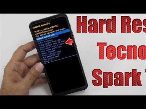 How To Factory Reset TECNO SPARK YouTube