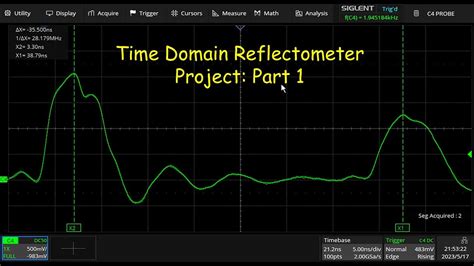 0050 Project Time Domain Reflectometer Part 1 Youtube
