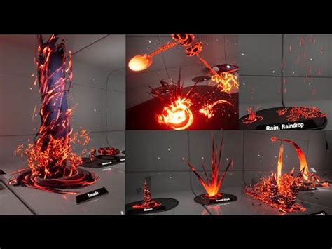 Unreal Lava VFX with Blueprints | ue5 - YouTube