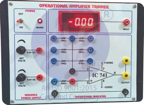 Fully Automatic Digital Operational Amplifier Trainer For Laboratory Model Name Number Av