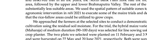 Results Of Accuracy Assessment For Rice And Rice Fallow Maps For Three
