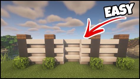 Minecraft Fence Designs Metal Fences For Minecraft 1214