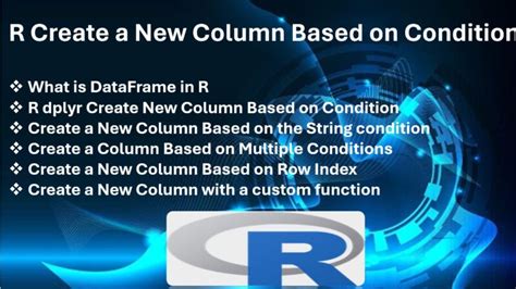 R Create A New Column Based On Condition Spark By Examples
