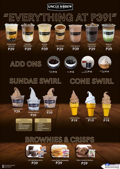 Noticed Something New In Our Uncle Brew Philippines Facebook