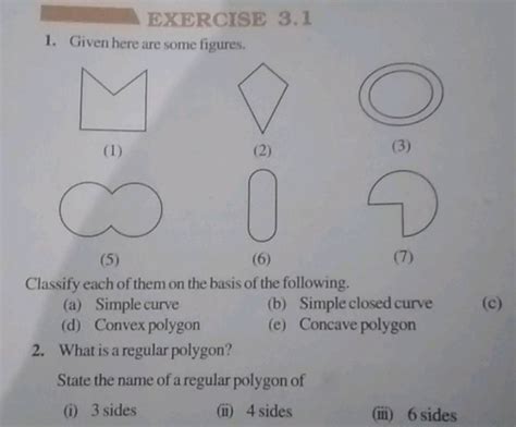 Exercise 311 Given Here Are Some Figuresc1cccc11c1cccccccccccc1