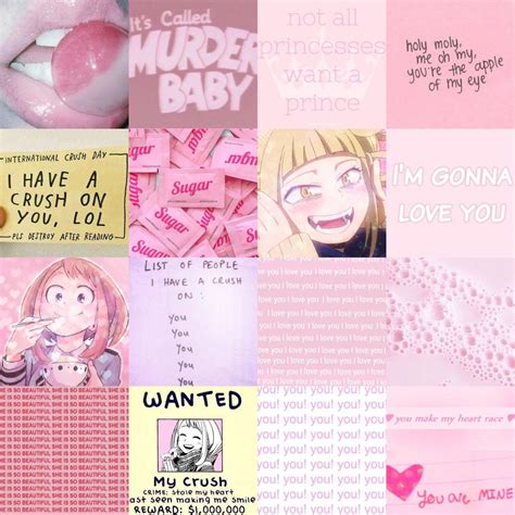 Uraraka Aesthetic Wallpapers Wallpaper Cave
