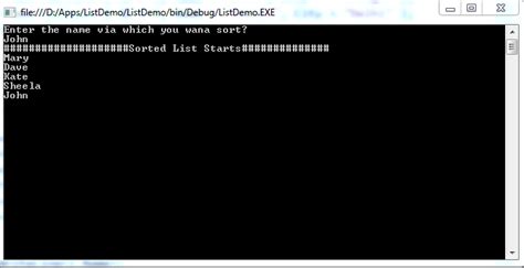 C Sort A List Using A Search String Stack Overflow