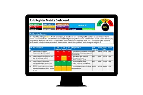 How To Create A Risk Log Template