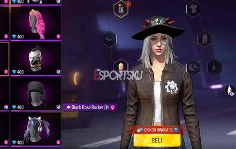 5 Cara Dapatkan Topi Rocker Black Free Fire Ff Esportsku