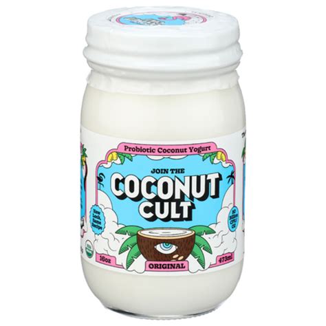 The Coconut Cult Coconut Yogurt Original Probiotic Multi Serve Same
