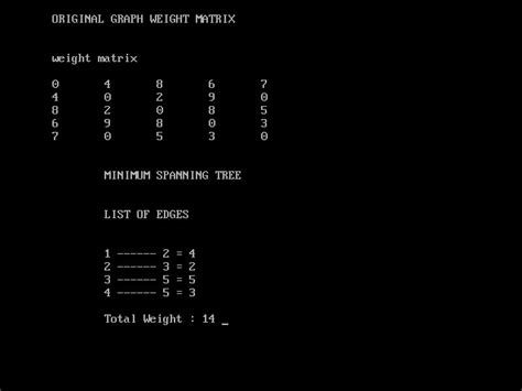 Daa Lab Program To Find Minimum Spanning Tree Using Kruskals Algorithm
