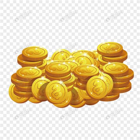 금화 더미 Png 일러스트 무료 다운로드 Lovepik