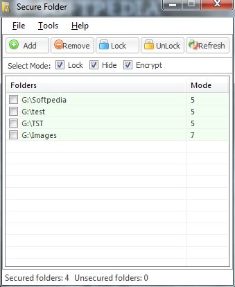 Lock Hide And Encrypt Folders