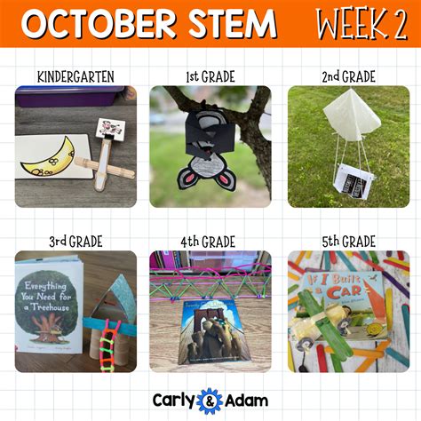 How To Plan Your Elementary Stem Lessons For October — Carly And Adam