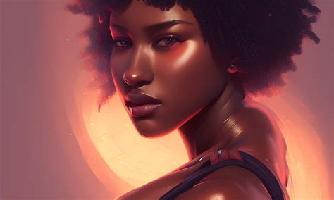 Download Beautiful Black Woman African Woman Royalty Free Stock