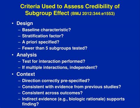 Ppt Subgroup Analysis Powerpoint Presentation Free Download Id3002702
