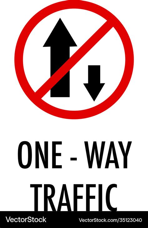 One Way Traffic Sign All Australian Road Signs And Meanings The