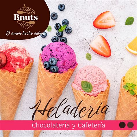 Bnuts Los Mejores Helados Artesanales De La Zona También Facebook