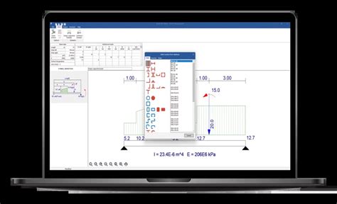 prokon single span beam 2d single or cantilever beams analysis