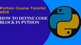 How To Define Code Block In Python Doovi