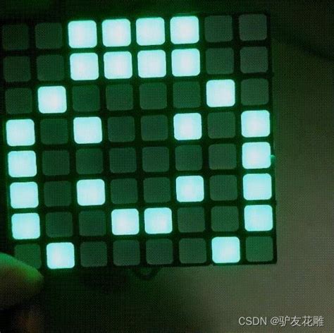 【雕爷学编程】arduino动手做（163） 大尺寸8x8led方格屏模块2led显示屏编程教程 Csdn博客
